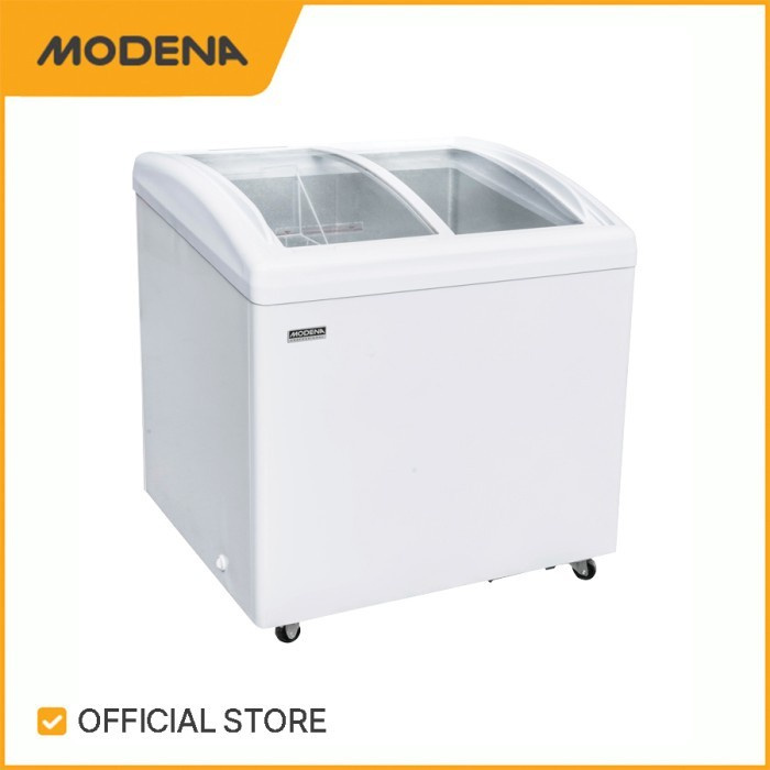 Jual Modena MC-0260 Chest Freezer Box Sliding Door Conserva 256 Liter Putih Garansi Resmi ...
