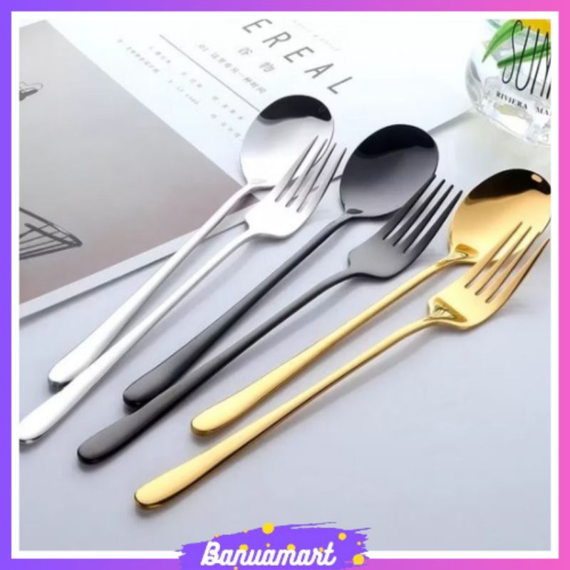 Jual SUJEO SET KOREAN / Sendok Garpu steinles Korean Stylish / sujeo ...