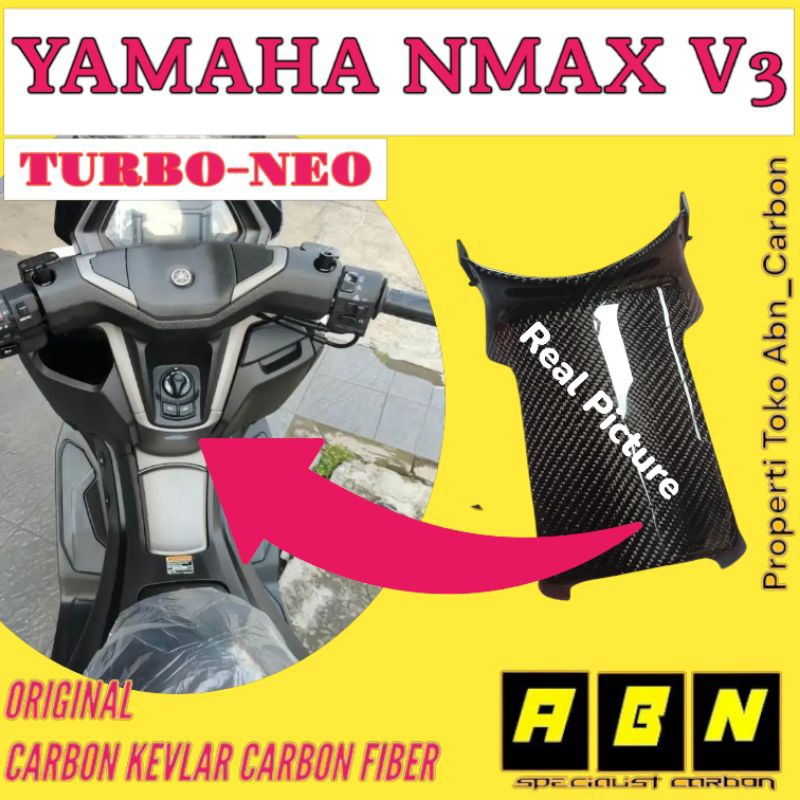 Jual Legeshield Nmax Turbo Karbon Kevlar Dek Kunci kontak Nmax V3 ...