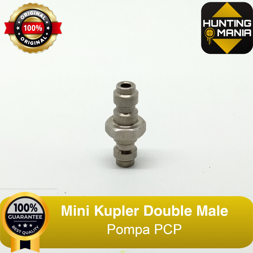 Jual Kupler Double Male Stainless, Mini Kupler Double Male Stainless ...