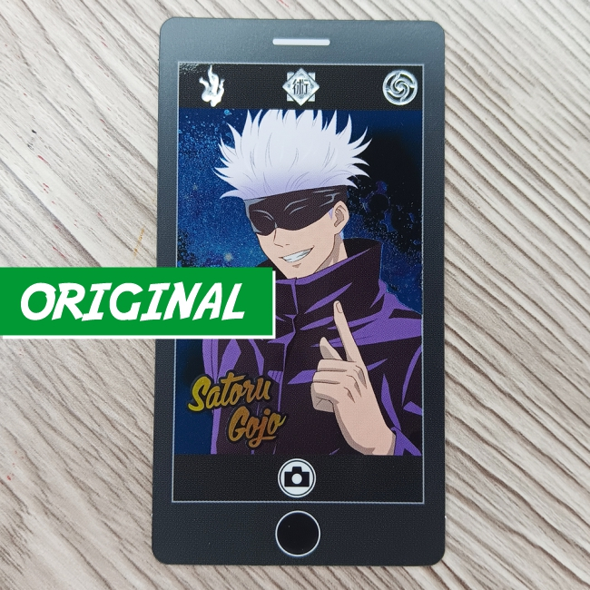 Jual Satoru Gojo Photocard Jujutsu Kaisen Smartphone Vol 1 Very Rare ...