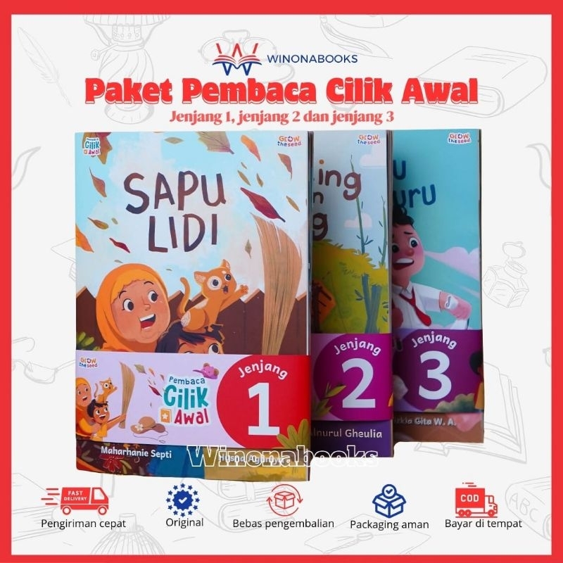 Jual Pembaca Cilik Awal Matte Paper Bisa pilih 1 paket atau satuan ...