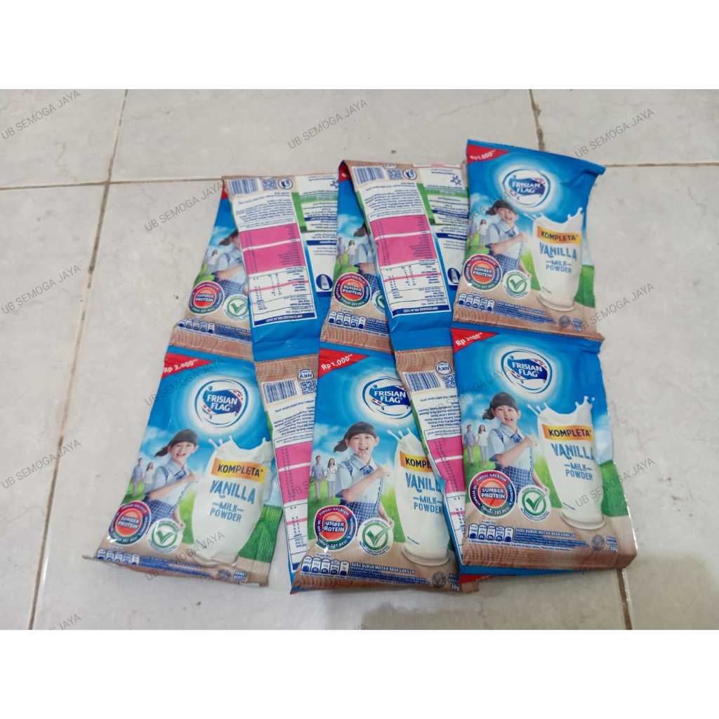 Jual Susu Bubuk FRISIAN FLAG Kompleta Milk Powder 1 Renteng isi 10 ...