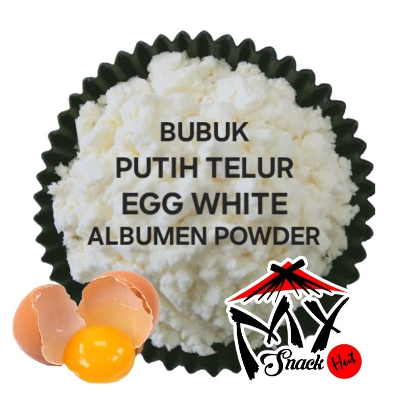 Jual EGG WHITE POWDER 50GR PUTIH TELUR ALBUMEN BUBUK TEPUNG TELOR ...