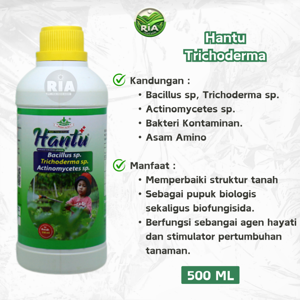 Jual Pupuk Hantu Trichoderma 500ml Biofungisida Atasi Jamur Tanaman ...