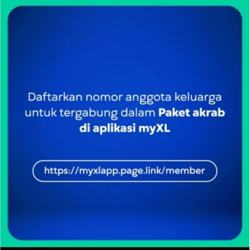 Jual Kartu Perdana XL Akrab 160GB (XXL) - 4 Anggota - Spesial diskon 70 ...