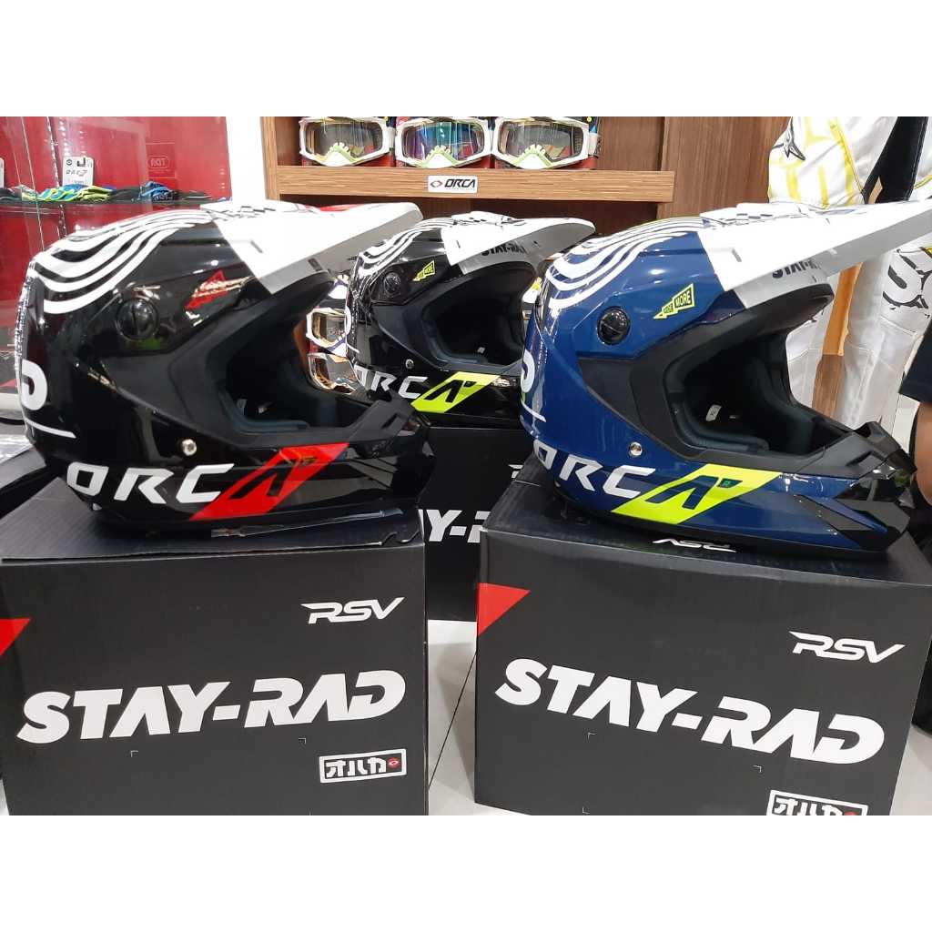 Jual HELM CROSS ORCA VORTEX SERIES | Shopee Indonesia