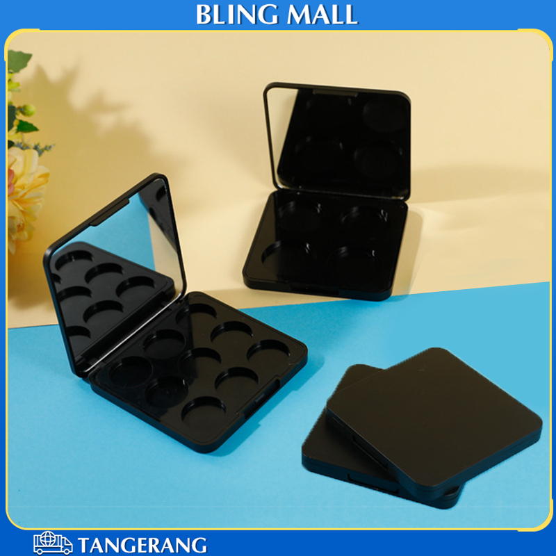 Jual 4 Grid 9 Grid Wadah Eyeshadow Kosong Plastik ABS Eyeshadow Palette ...