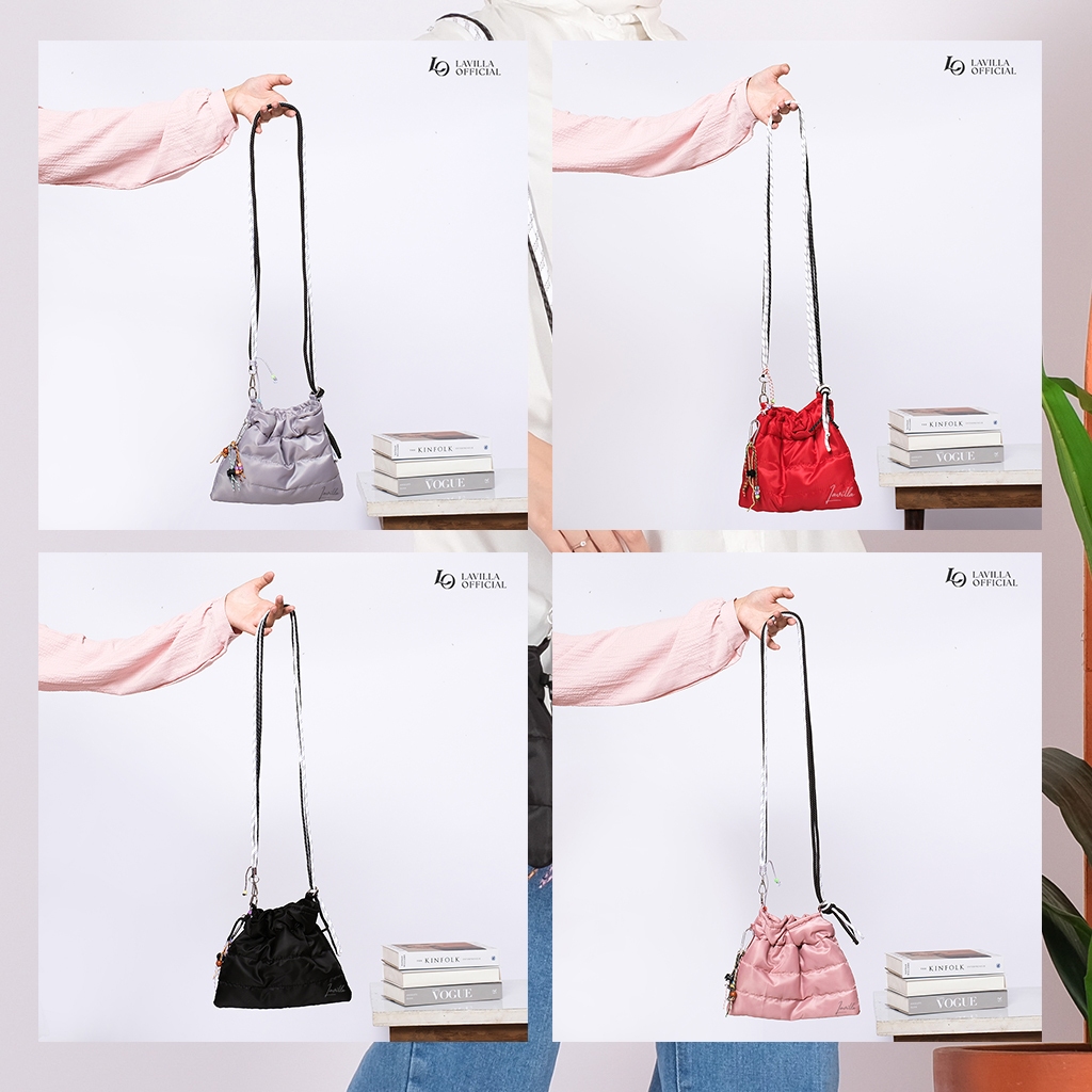 Jual Tas Selempang Tas Wanita Terbaru Tas Puffy Slingbag Mini Perusik ...