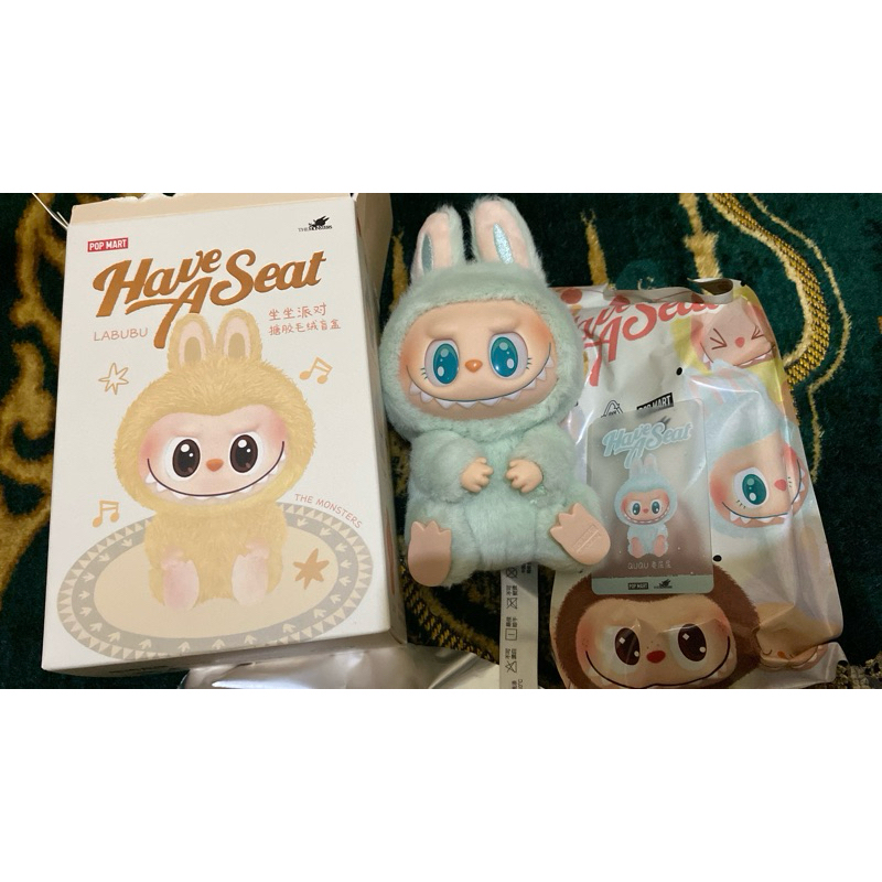 Jual labubu have a seat offical popmart korea | Shopee Indonesia