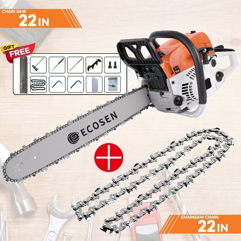 Jual Mesin Potong Kayu 58CC Chainsaw 2Tak 22inch Gergaji Potong Kayu | Shopee Indonesia