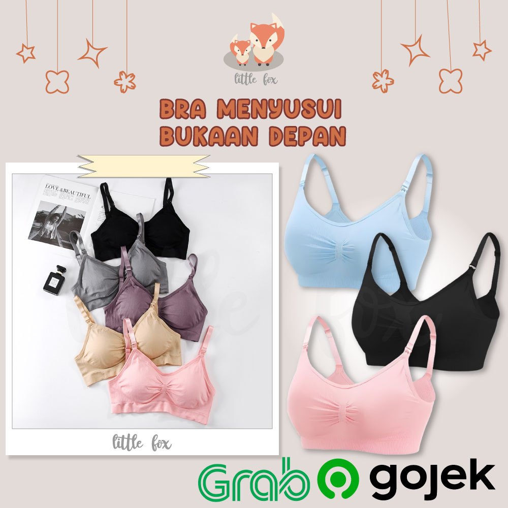 Jual Bra Menyusui Kancing Depan Pakaian Dalam Wanita Ibu Hamil Tanpa ...