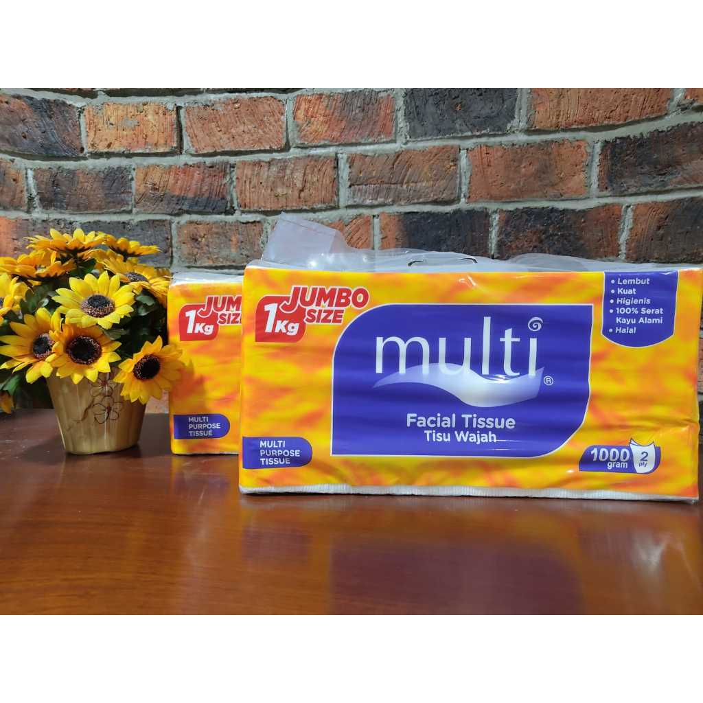 Jual Tisu Tissue MULTI 1000 gram KILOAN 2ply ISI LEBIH BANYAK PROMO ...