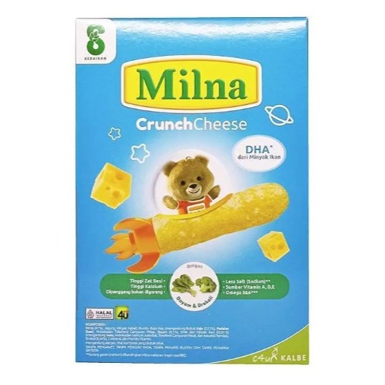 Jual MILNA CRUNCH CHEESE BERRIES 20G CEMILAN ANAK MPASI | Shopee Indonesia