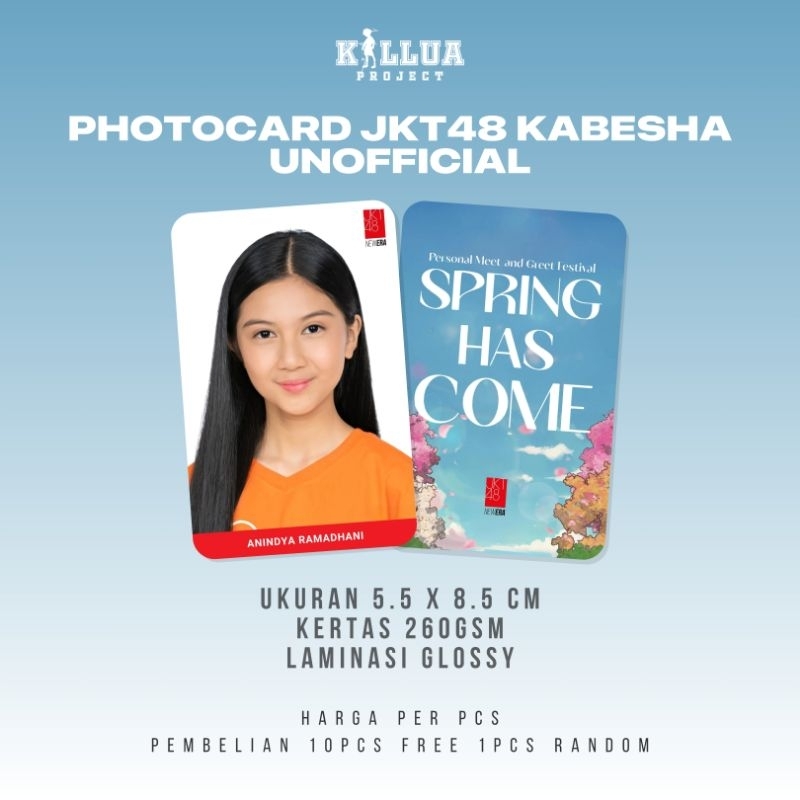 Jual Photocard JKT48 KABESHA TRAINEE | Shopee Indonesia