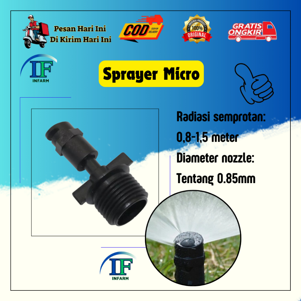 Jual Sprinkler Pertanian Taman Kebun Sprayer Pertanian Taman Kebun ...