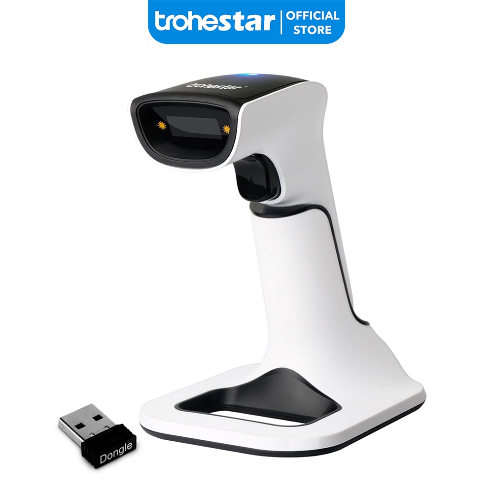 Jual Trohestar Wireless Portable 1D 2D with Stand Bluetooth Barcode ...