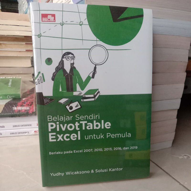 Jual Belajar Sendiri PivotTable Excel untuk Pemula ( Original ) - Yudhy Wicaksono | Shopee Indonesia