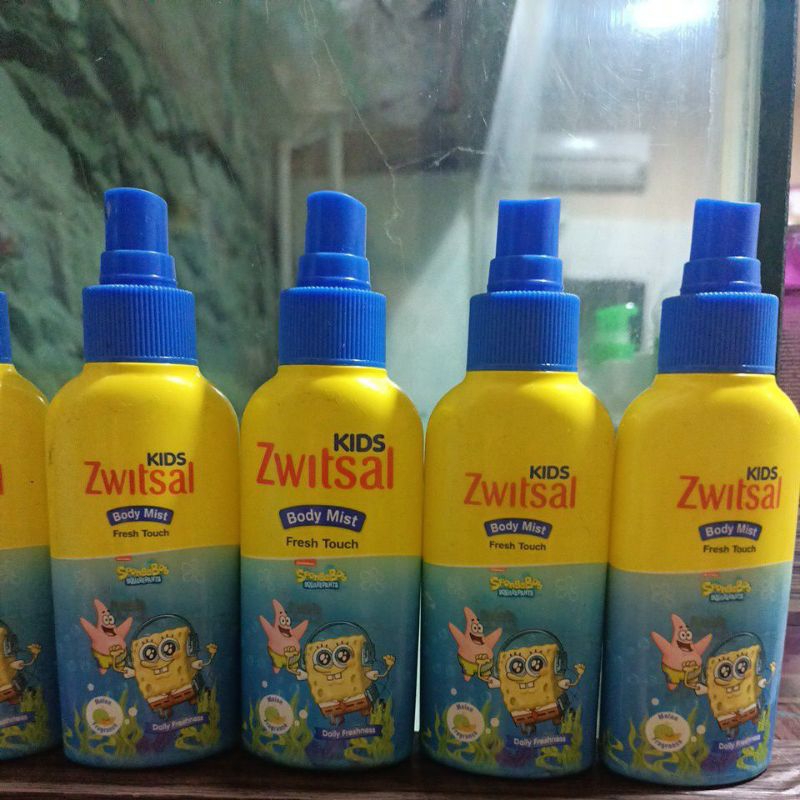 Jual Zwitsal KIDS Body Mist fresh Touch 100ml(mines tanpa tutup ...