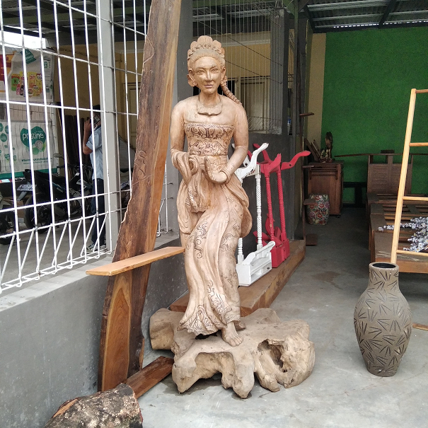 Jual patung kayu jati | barang antik | barang seni | art gallery ...