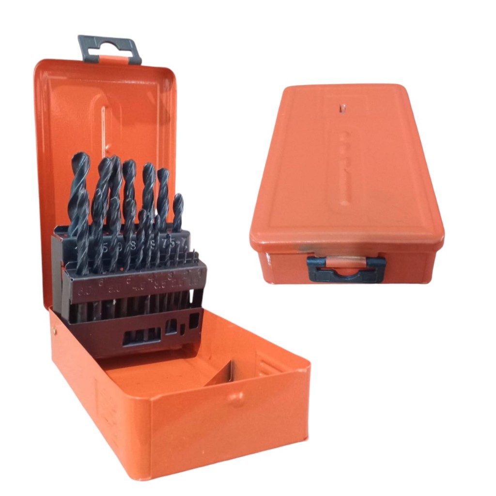 Jual IDEKU MATA BOR BESI HSS 19 PCS/Mata Bor SET Besi Kayu 19pcs 25pcs ...