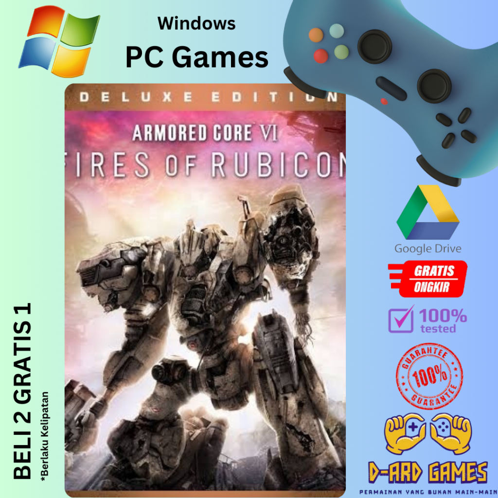 Jual Windows PC Games - Armored Core VI Fires of Rubicon Deluxe Edition ...