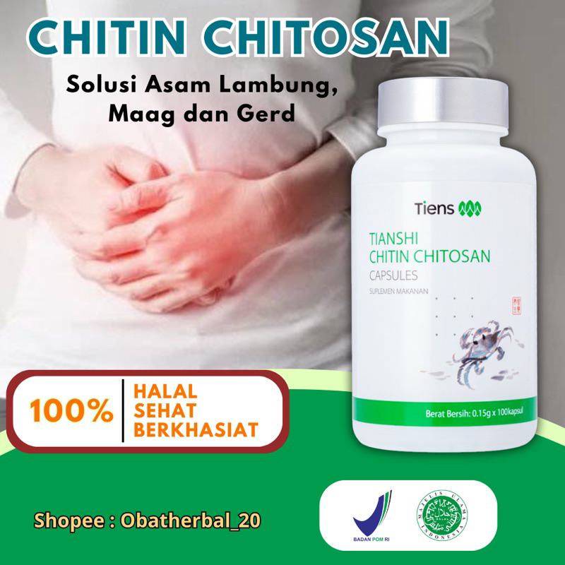 Jual Chitin Chitosan Tiens | Obat atasi Asam Lambung, Maag dan Gerd ...