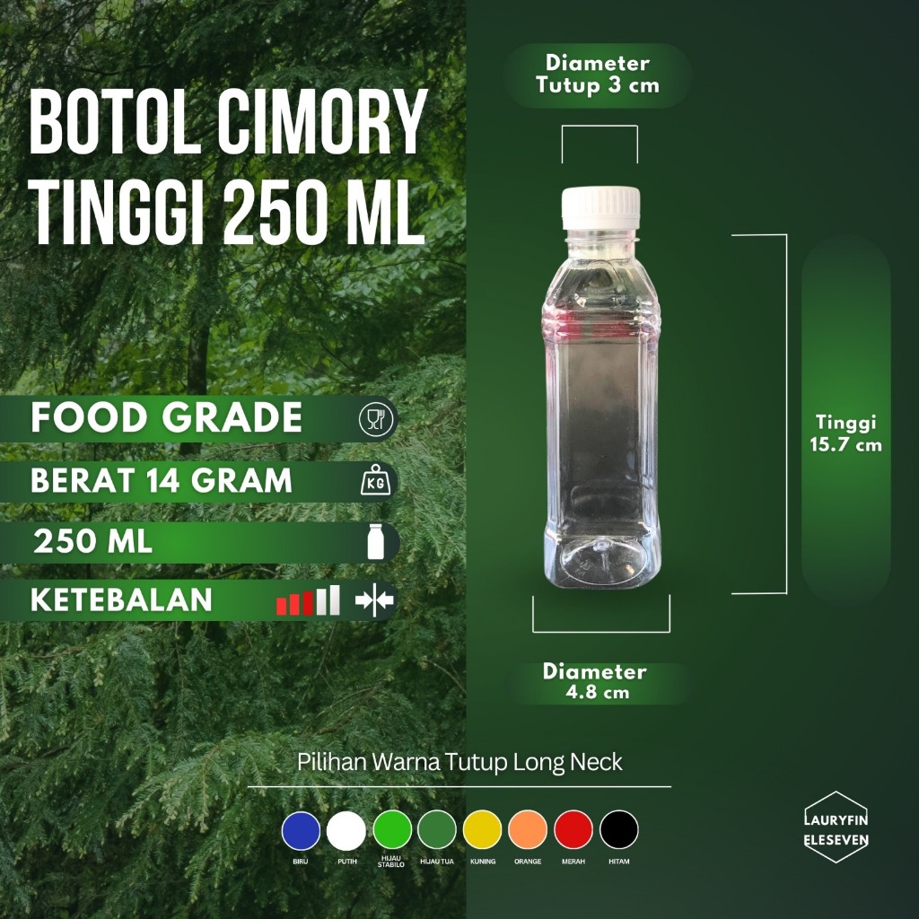 Jual ISI 30 FREE KARDUS Botol Cimory 250 ml Pendek dan TInggi / Botol ...