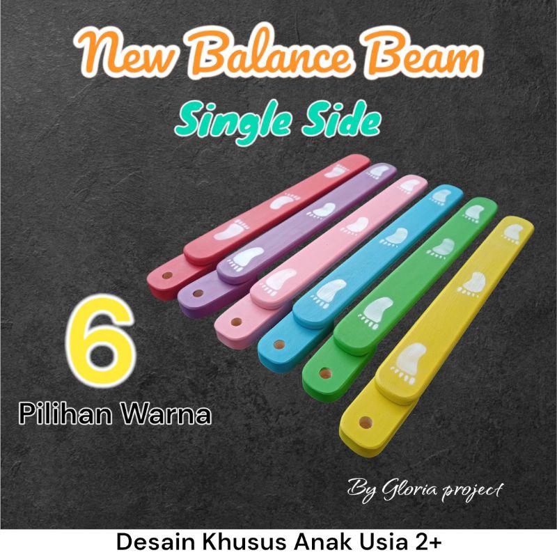 Jual Balance Beam Papan Kayu Titian keseimbangan Mainan Kayu Edukatif ...