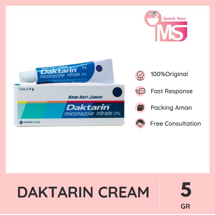 Jual DAKTARIN CREAM 5 G | Shopee Indonesia