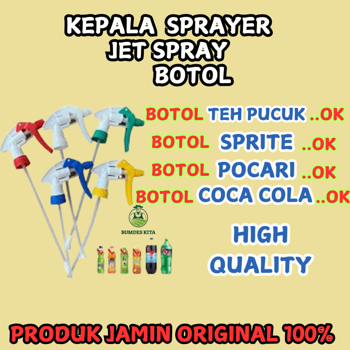 Jual Kepala Pompa Botol Semprot Semprotan Untuk Burung Tanaman ...