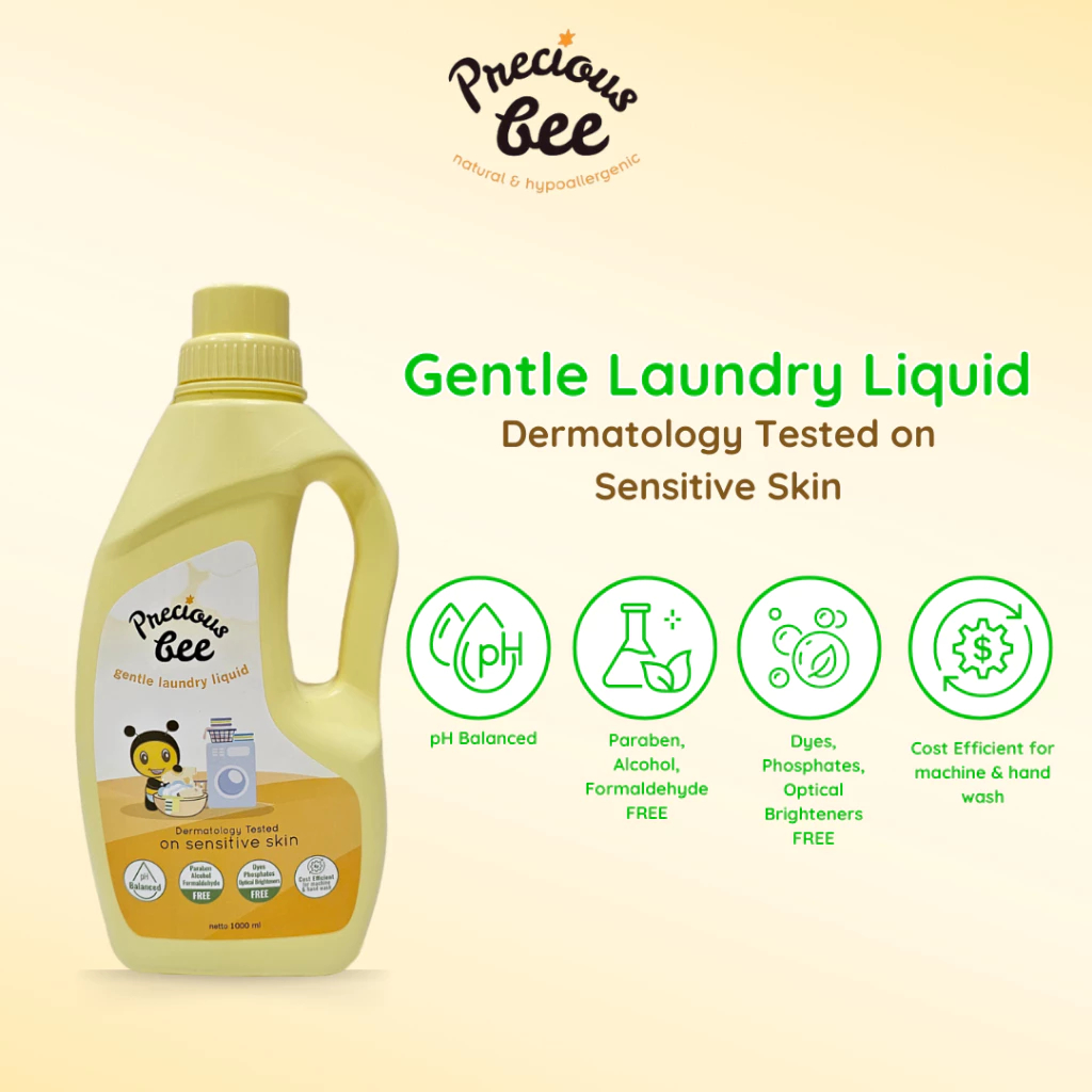Jual Babybee Laundry liquid precious bee | Shopee Indonesia