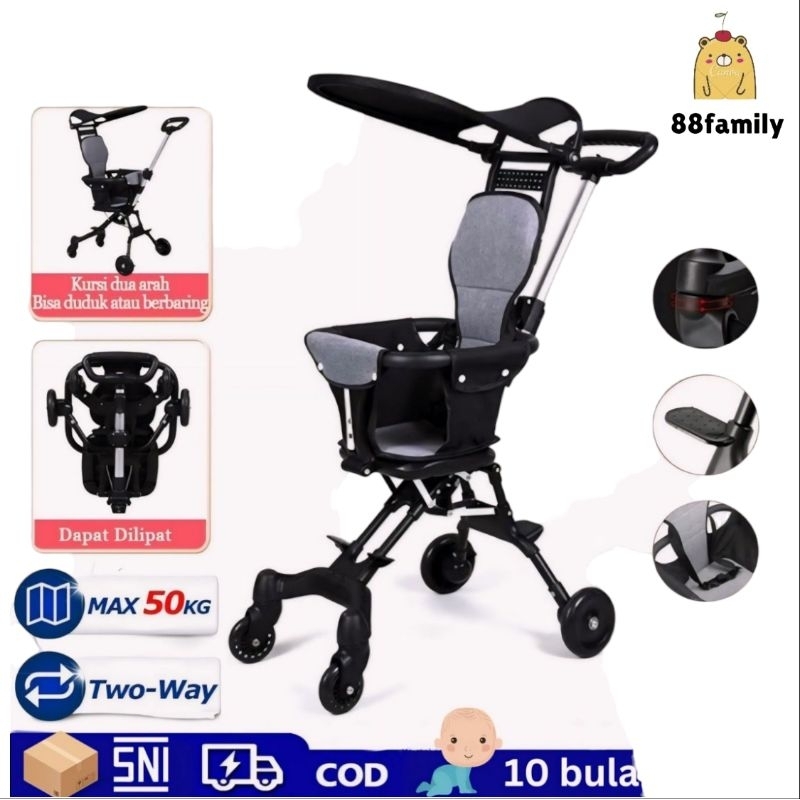 Jual Magic Stroller Bayi Murah Stroller Anak Kreta Bayi Dorong Roda 4 ...