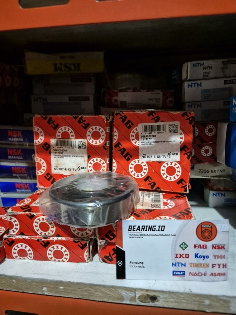 Jual Bearing Cylindrical NU 307 E XL TVP FAG ORIGINAL | Shopee Indonesia
