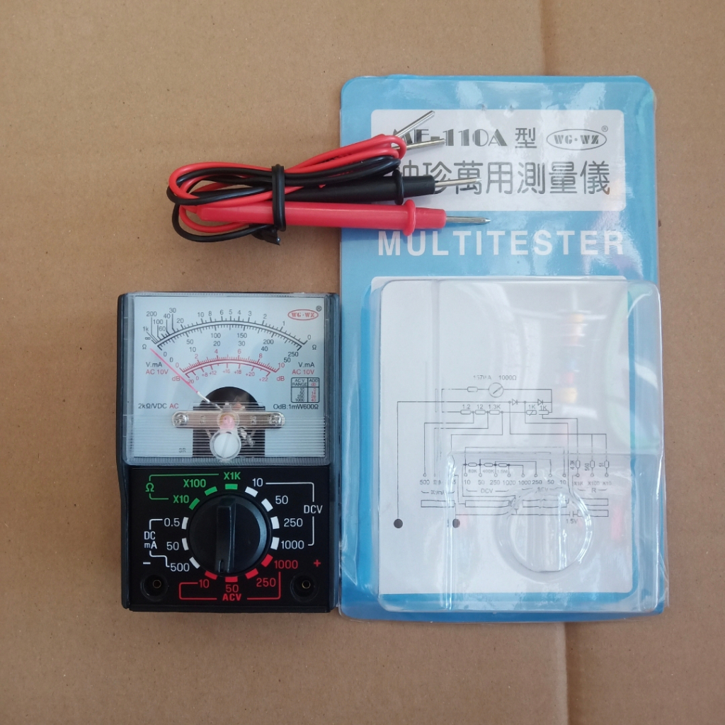 Jual MULTI TESTER 110/ AVOMETER/ MULTITASTER/ MULTI TESTER KECIL/ MF ...