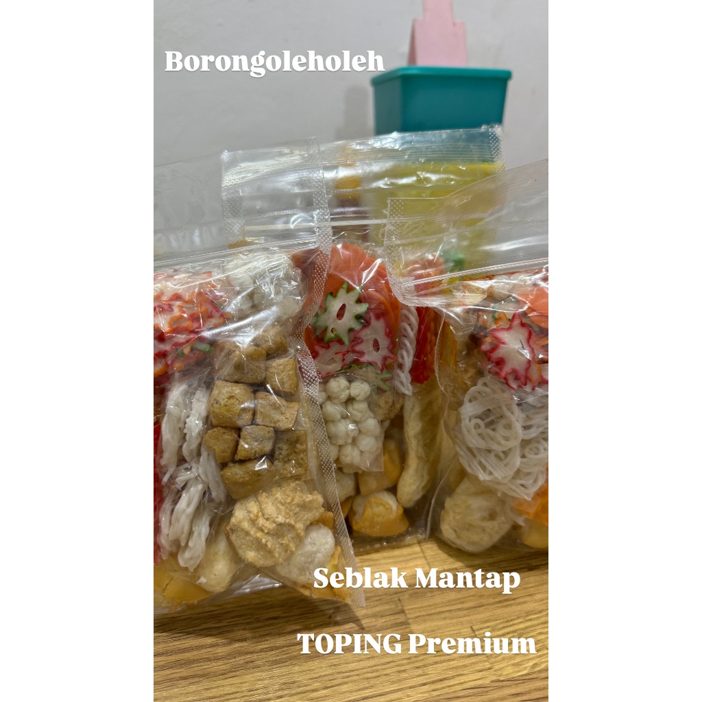 Jual BOO SEBLAK INSTANT PREMIUM SEBLAK INSTANT PAKET LENGKAP ENAK ...