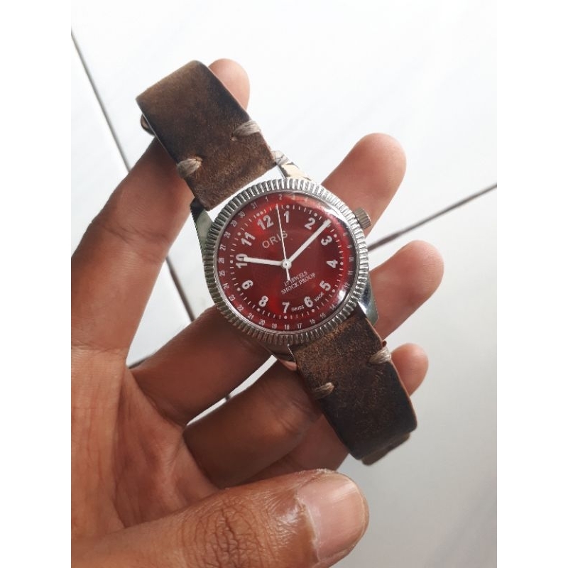 Jual Jam Oris Jadul mido enicar | Shopee Indonesia