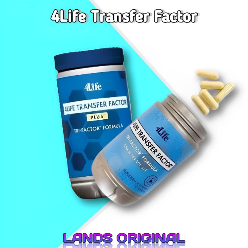 Jual 4Life Transfer Factor Plus Original Isi 60/90 Obat Vitamin ...