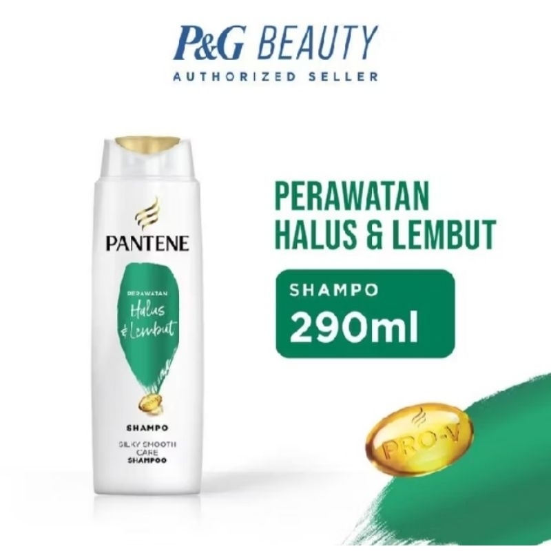 Jual Pantene Shampoo Halus Lembut 290 ml // Pantene Shampoo Anti ...