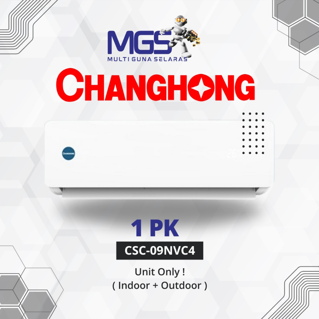 Jual AC Changhong 1 PK R32 Turbo Deluxe CSC09NVB4 / 09NVB4 | Shopee Indonesia