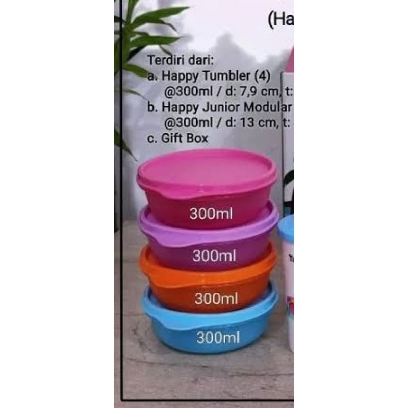 Jual Tupperware junior bow 300 ml 1 pcs | Shopee Indonesia