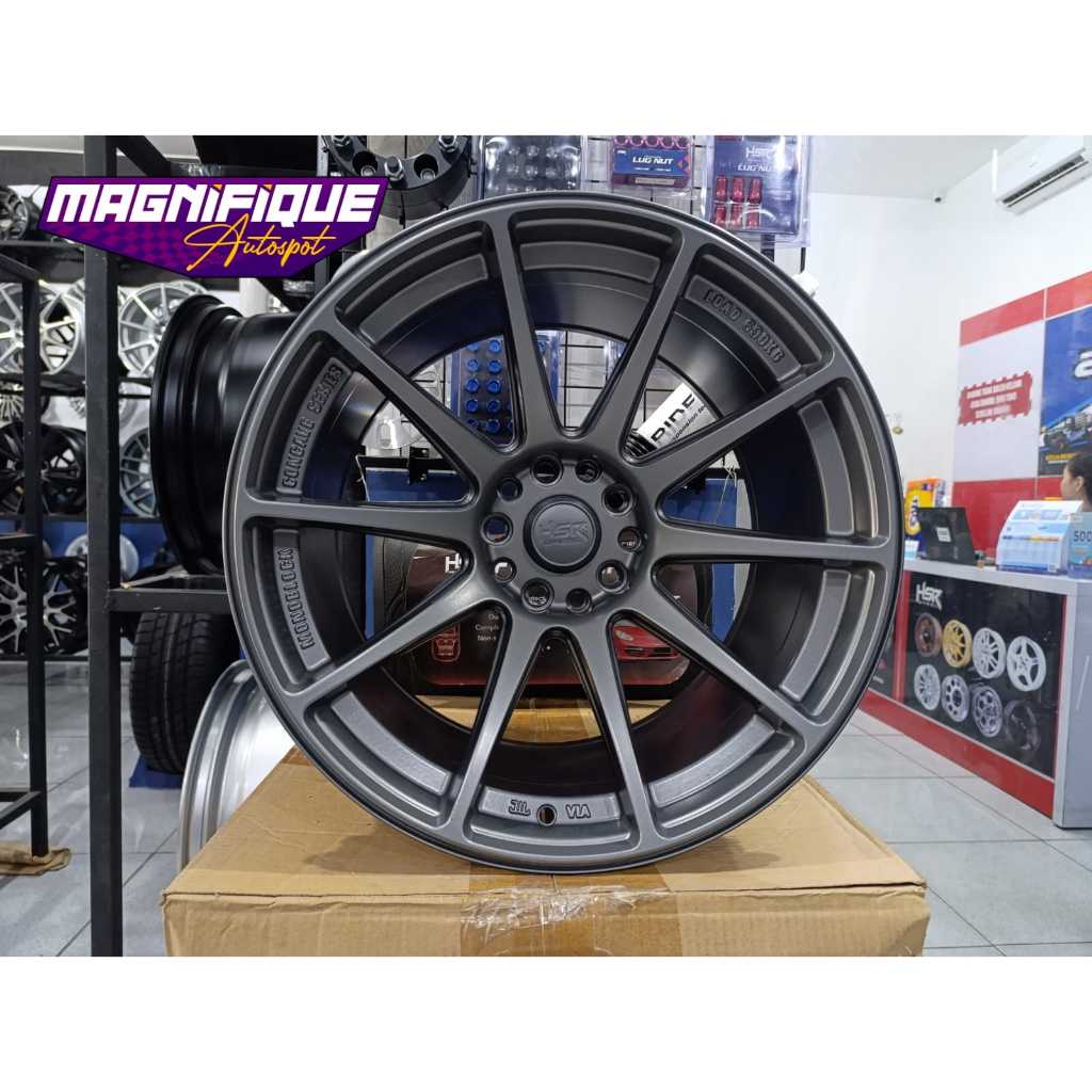 Jual Velg mobil innova bmw r18 hsr shinjuku lebar 9,5/10,5 pcd 5x114,3-5x120 grey | Shopee Indonesia