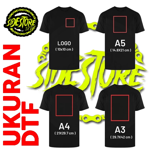 Jual JASA CETAK DTF UKURAN LOGO A6 A5 A4 A3 - SABLON DTF SATUAN ...