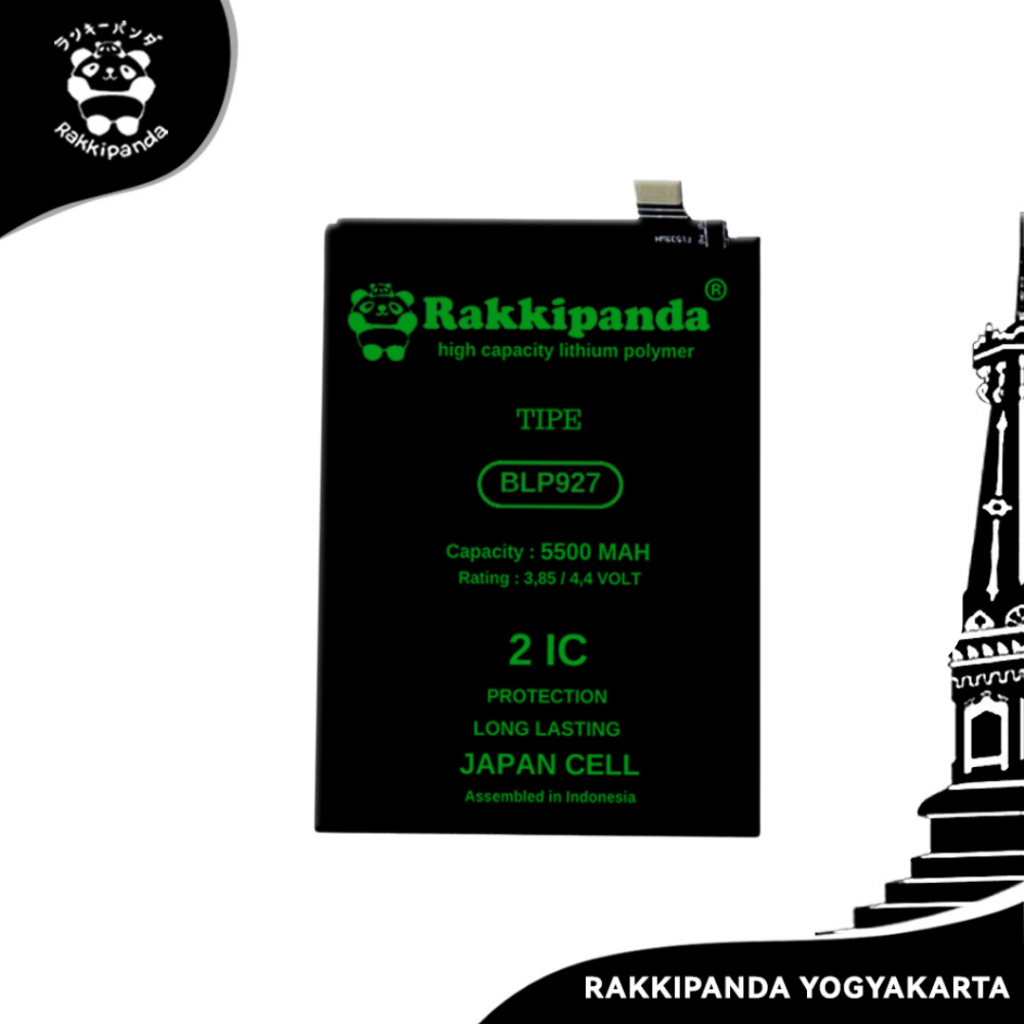Jual Baterai RakkiPanda Battery BLP927 A77S ( 4G ) | Shopee Indonesia