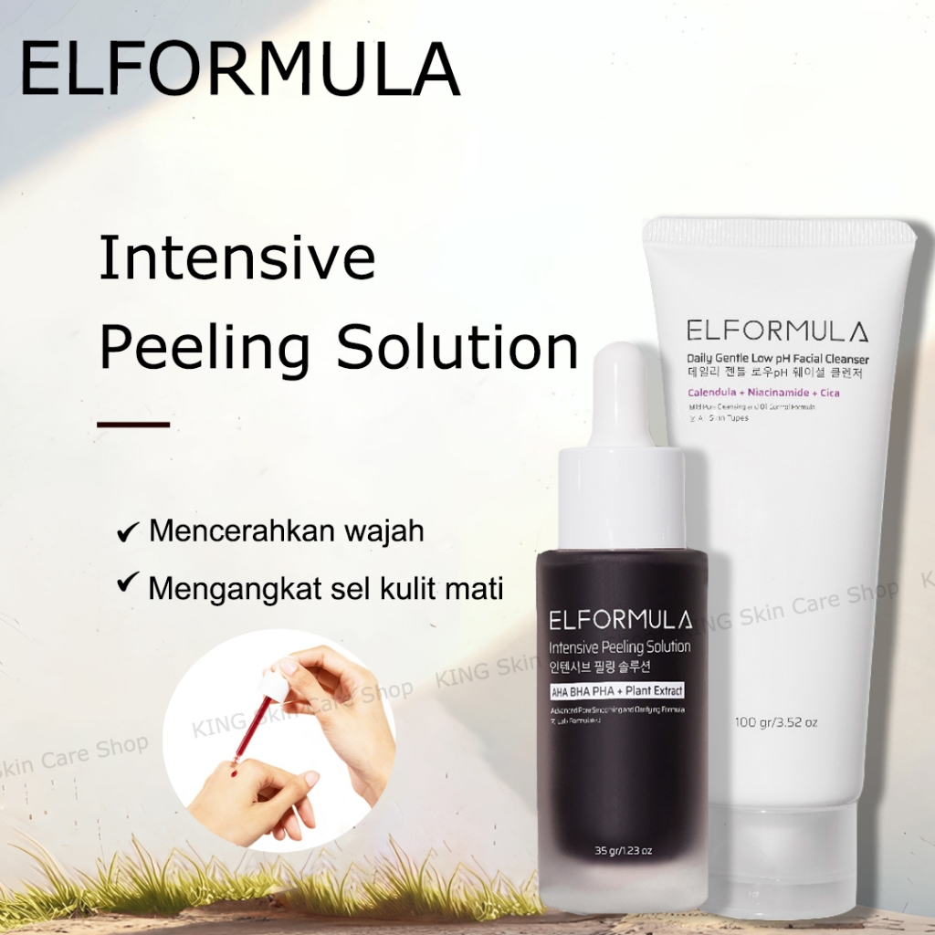 Jual ELFORMULA Intensive Peeling Solution - Serum Exfoliasi Wajah Mencerahkan Dark Spot dan ...