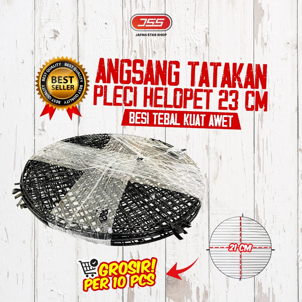 Jual Angsang Tatakan Kandang Alas sangkar Pleci Helopet 21 cm ( 1 Pack ...