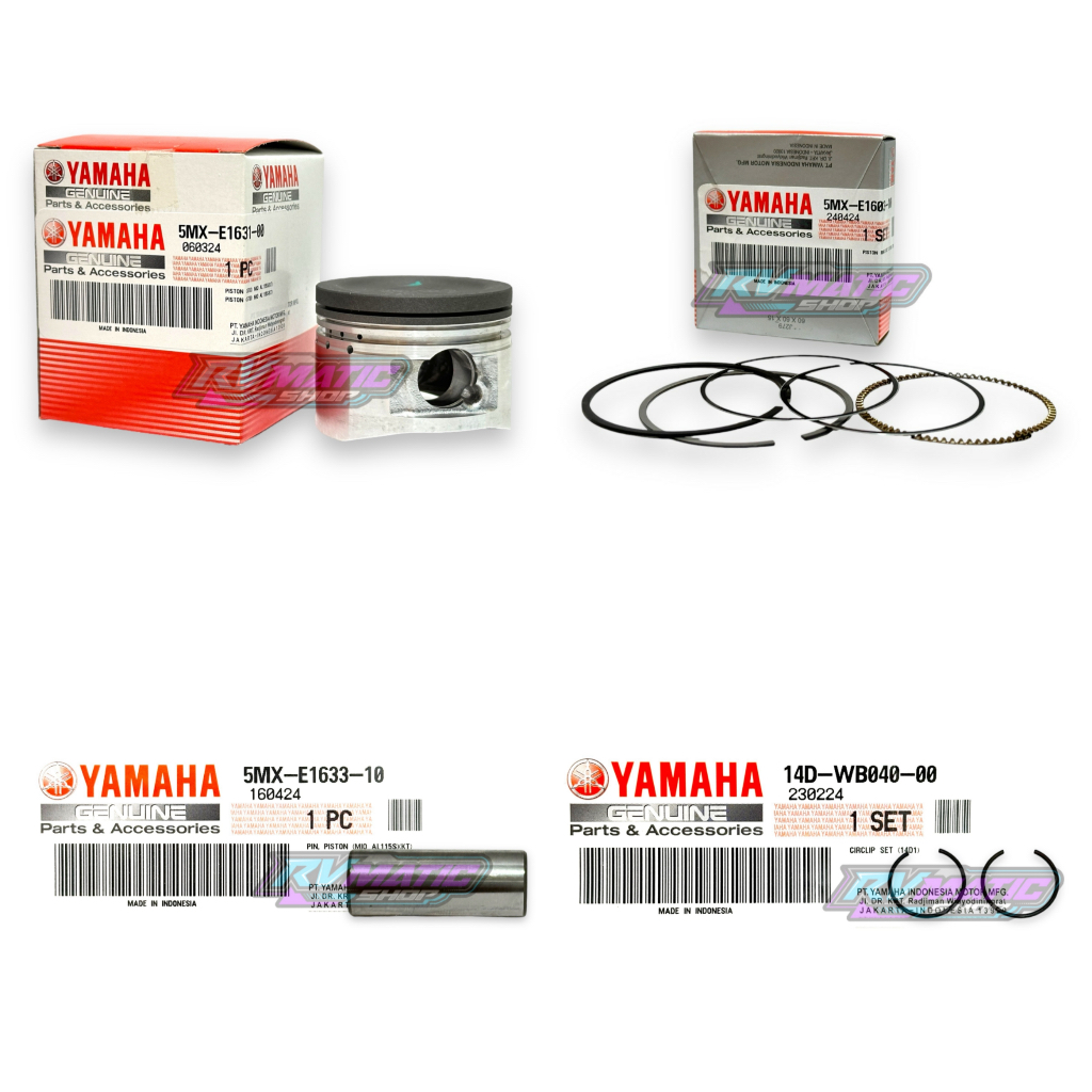 Jual PISTON KIT SEHER SET STANDAR NOUVO MIO SPORTY MIO SOUL FINO KARBU ...