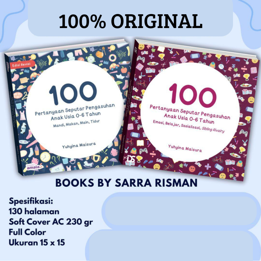 Jual BUKU 100 PERTANYAAN SEPUTAR PENGASUHAN ANAK USIA 0-6 TAHUN BUKU ...