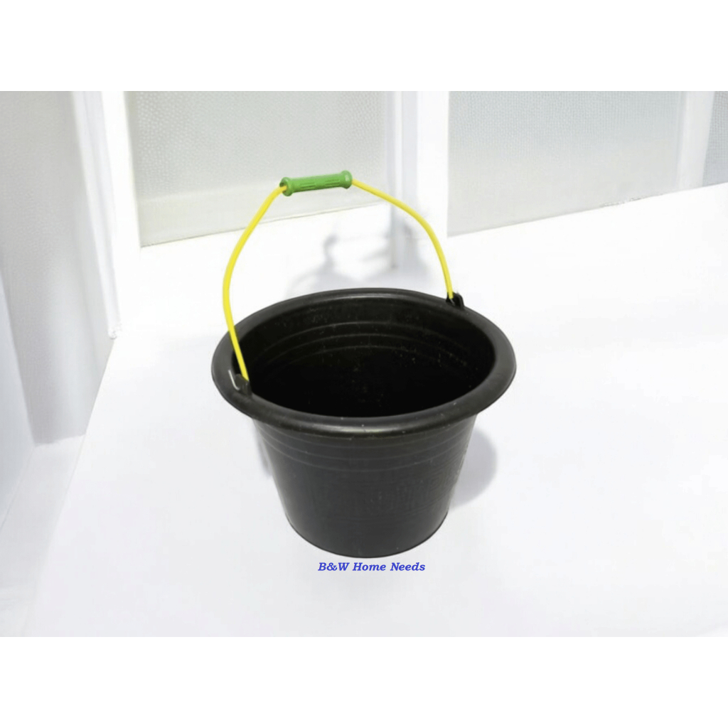 Jual Ember Plastik Cor 22 Hitam Gagang Kawat (Pengiriman Sameday ...