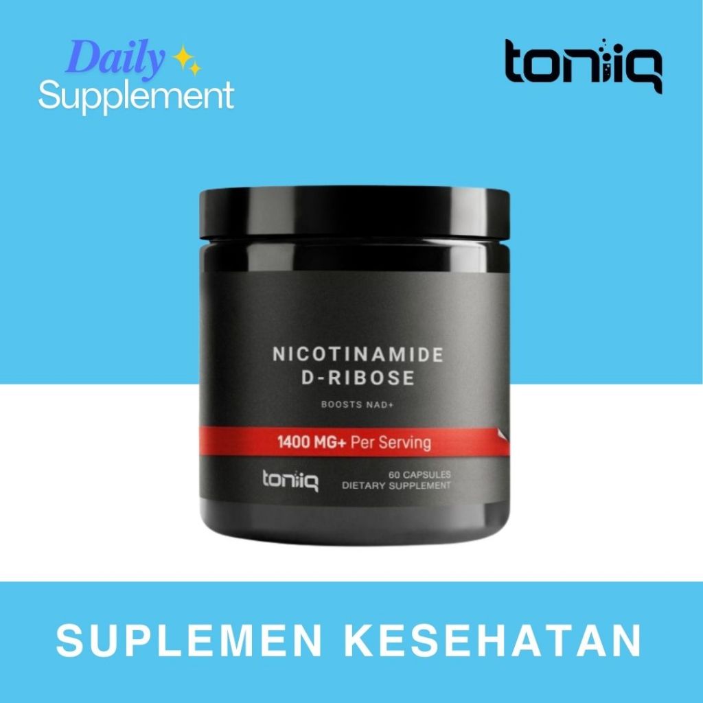 Jual Toniiq Nicotinamide D-Ribose 1400mg+ - 60 Capsules | Shopee Indonesia